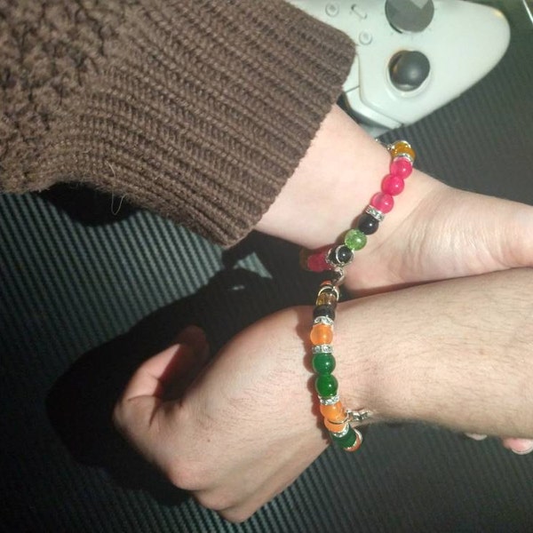 Final Fantasy. Couple Beaded Bracelets - Etsy
