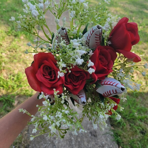 Baseball Roses Select Qty Baseball Gift Back to School - Etsy
