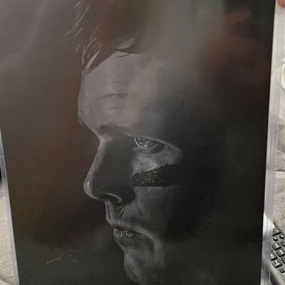 Chipper Jones Colored Pencil Card Sized Drawing 3 1/2x 2 1/2 - Etsy