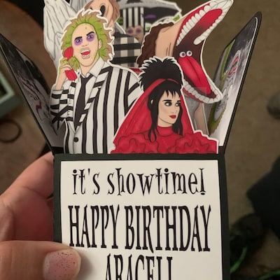 Magic Labyrinth Themed Box Card, Babe With the Power - Etsy