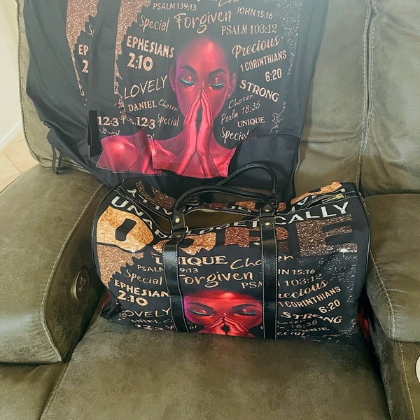 Unapologetically Dope Black Girl Travel Bag, Keenicole Planner, Boss ...