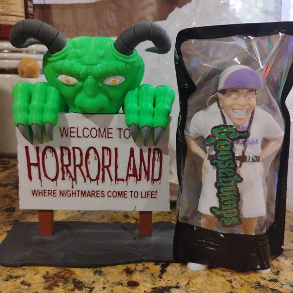 Goosebumps Camp Jellyjam Figure | Camp Jellyjam Collectible Figure | 3D ...