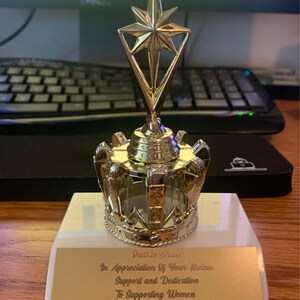 Custom Track female or Male Options Available Trophy / Racing / Running ...