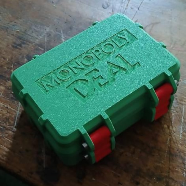 Monopoly Deal Game 3D Printed Rugged Box & Card Holder - Etsy