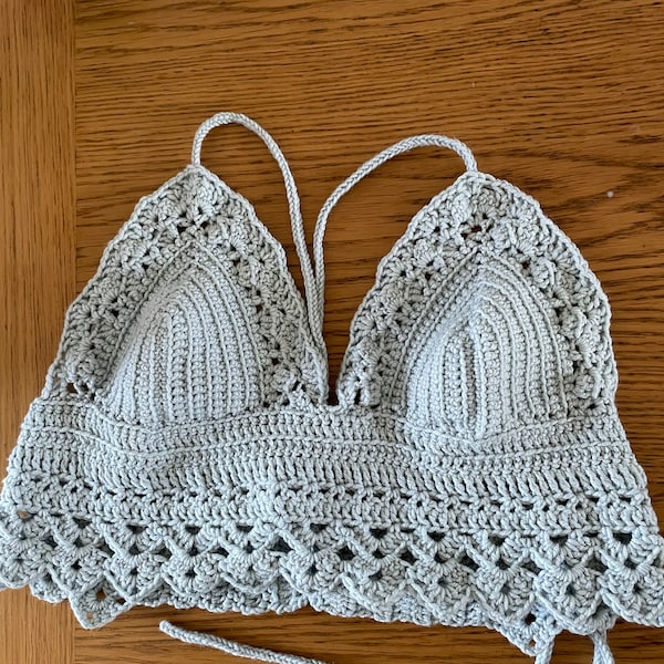 CROCHET PATTERN - Coachella Inspired Boho Crochet Halter Top by ...