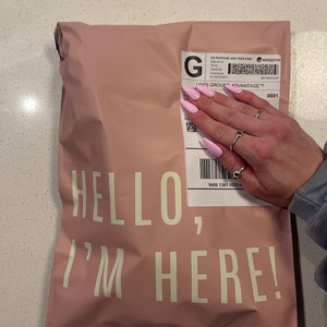 Metallic Poly Mailers 10x13" - "something Special" Shipping Bags - Etsy