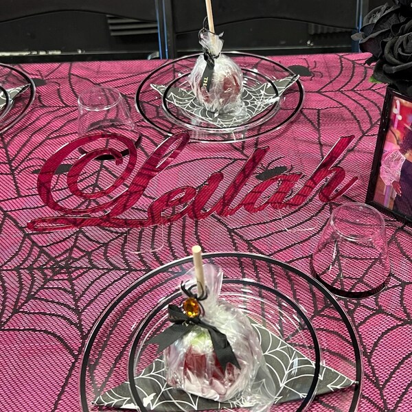 Free Standing Very Peri Mirror Name Sign | Mirror Name Sign | Free ...