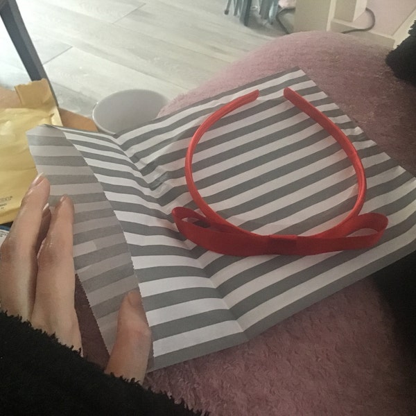 Red Matilda Style Headband Hairband World Book Day World Book Day ...