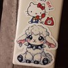 Goth Lamb Sticker - Holographic Lamb Sticker, Cute Pixel Art Punk Lamb ...