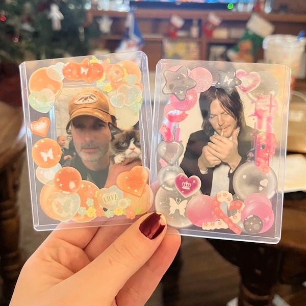 Norman Reedus Fan Photocard, Twd Fan Art, the Walking Dead Fan Merch - Etsy