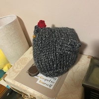 Poppy the Chicken Knitting Pattern ORIGINAL, Knit Chicken Pattern ...