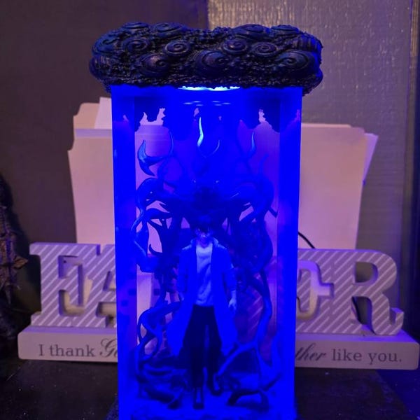 Raptor Dinosaur Figurine Raptor Dinosaur Night Lamp, Custom Epoxy Resin ...