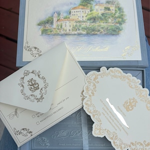 Quinceañera Invitation Box Powder Pink Velvet Acrylic Invitation in ...