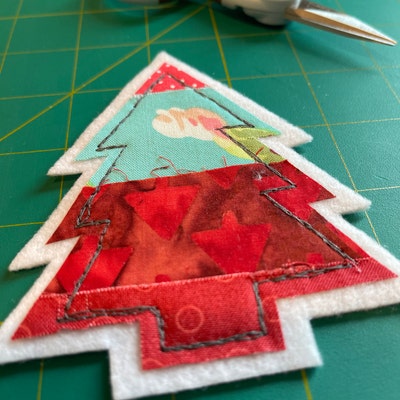 PDF Pattern Fabric Scraps Bird Pattern With Step-by-step Instructions ...