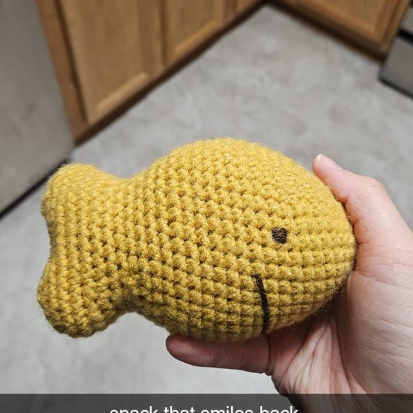 Colorful Fish Crackers Crochet Pattern No-sew - Etsy
