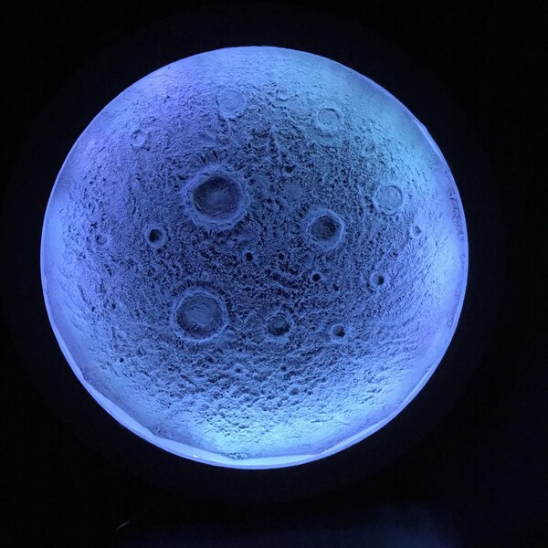 Realistic DIY Moon With 3D Illusion Instructional Pdf/how-to Guide ...