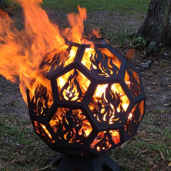 Fire Pit Torch. Digital Product, Files DXF, SVG for CNC, Plasma, Laser ...