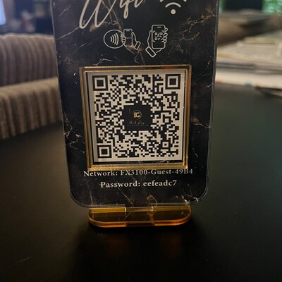 Mini QR Code Sign Qr Code Sign Business Social Media Sign Payment Sign ...