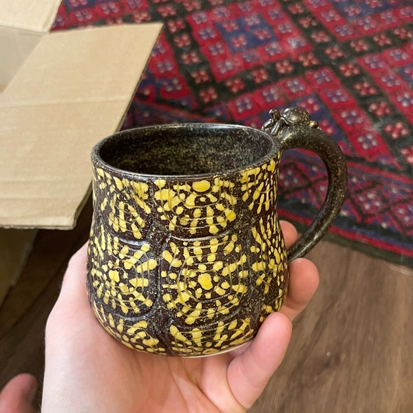 Ceramic Turtle Shell Wall Art, Handmade Turtle Shell Faux Taxidermy - Etsy