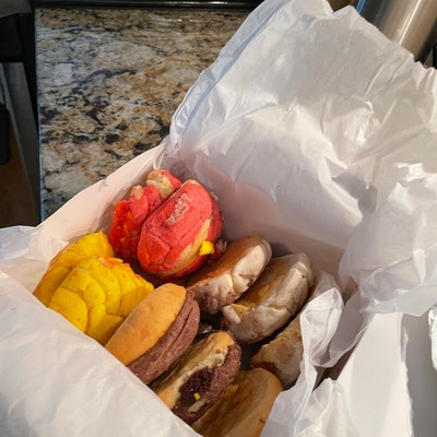 Ten Mini Conchas Mexican Sweet Bread Mini Sweet Bread 10 Count Diez ...