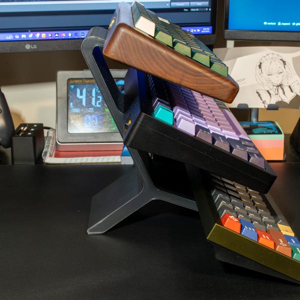 KDS-3: Keyboard Display Stand, 3 Tiers (grip Included) - Etsy
