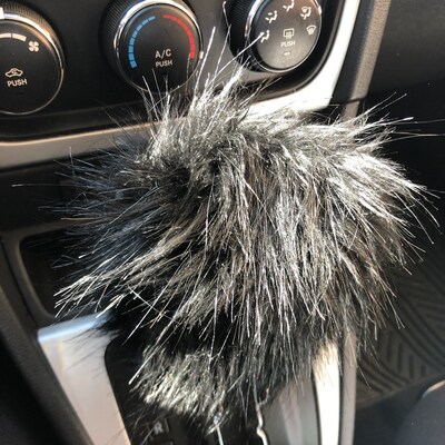 Fuzzy Car Accessories, Steering Wheel Cover, Gear Shift Knob Cover ...