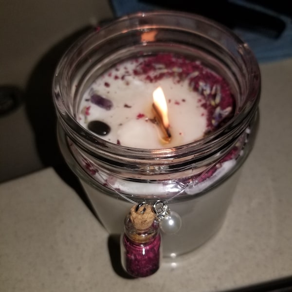 Relax & Unwind Spell Jar | Stress Relief | Mini Altar Spell Jar ...