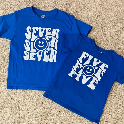 Stacked Five SVG, Five Svg, Fifth Birthday SVG, I Am 5 Svg, Boy ...