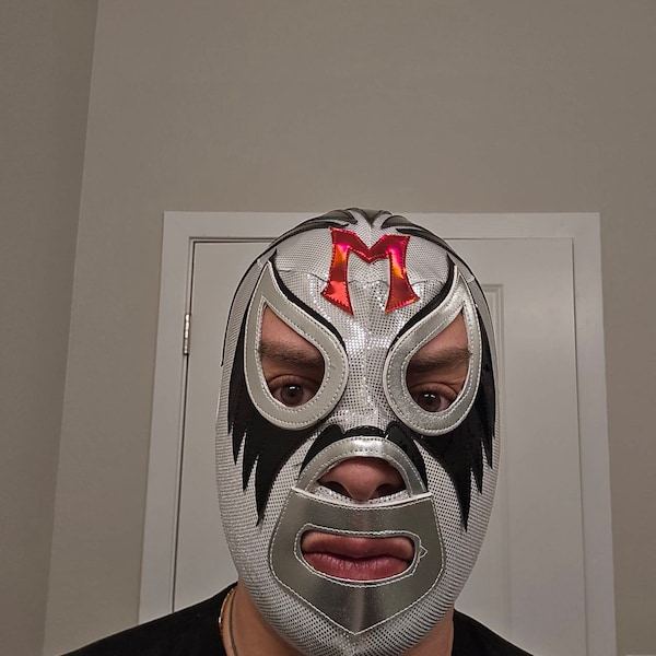 Hand Made DEVIL MASK Wrestling Mask Luchador Costume Wrestler Lucha ...