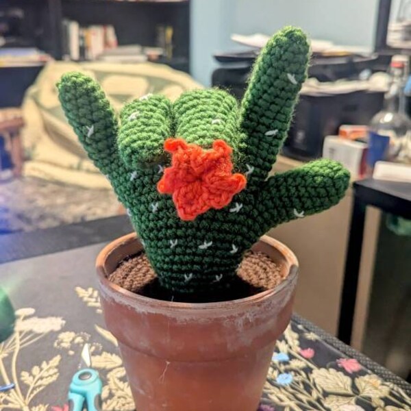 Cactus Hand CROCHET PATTERN / Amigurumi Cactus PDF English Pattern ...