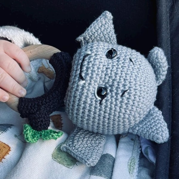 Bat Baby Gift Set Gothic Baby Announcement Gift Box With Crochet Bat ...