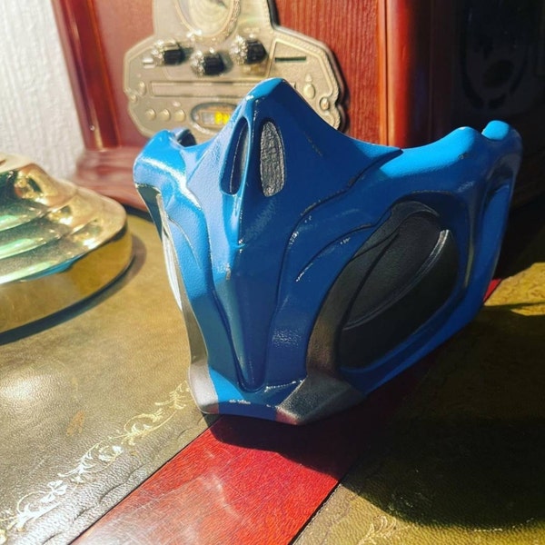 Scorpion Mask Sub-zero From Mortal Kombat 11 Fiery Grandmaster - Etsy