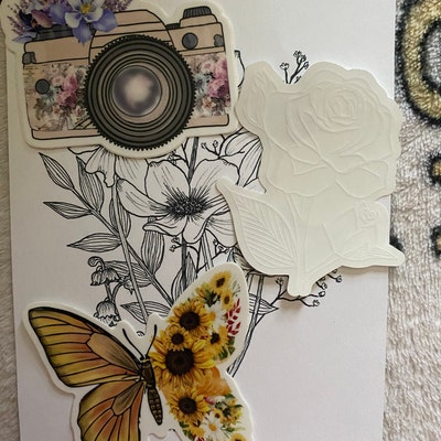 One Day at A Time Sticker Matte Vinyl Sticker Self Care Water Bottle ...