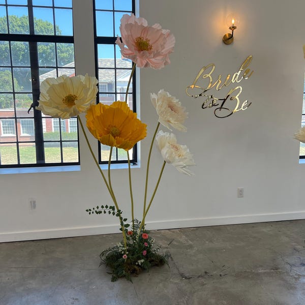 Large Flower Metal Base Powder Coating, Iron Base for Standing Flower ...