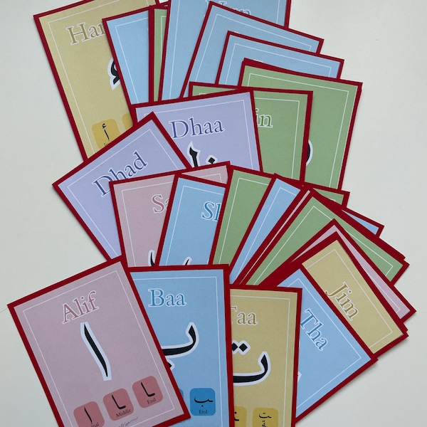 Printable Arabic Number Flashcards for Kids - Learn Hijaiyah Numbers ...