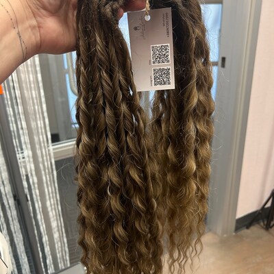 Curly Boho Dreads Wavy Dreads Extensions Full Set 60 DE - Etsy