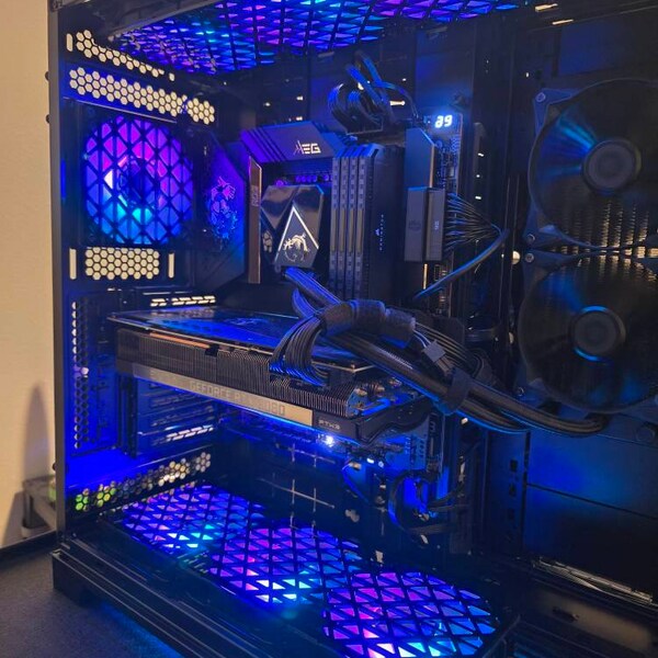 Custom Computer Pc Fan Grill 360mm X 120mm Black Lasercut Acrylic - Etsy