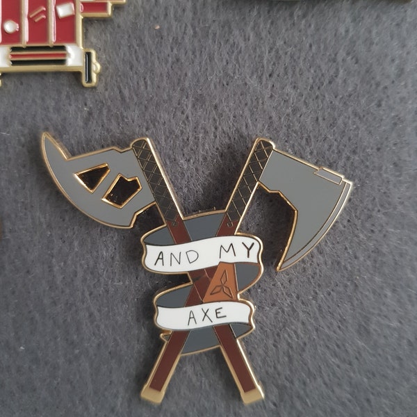 And My Axe Enamel Pin. . - Etsy