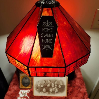 UFO Alien Abduction Stained Glass Suncatcher Wall Art Home - Etsy