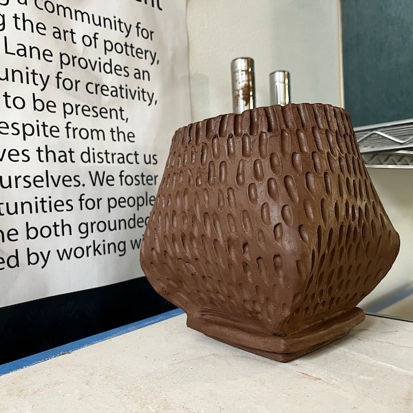 Pottery Template for Slab Building a Simple Darted Cup SVG Pdf DXF - Etsy