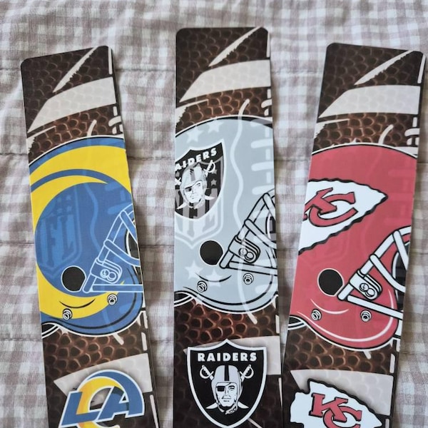 Football Bookmark - Etsy