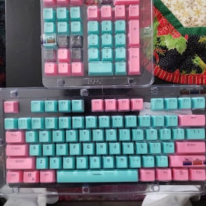 Build Your Own Dual-tone Color 104 PBT Backlit Custom Keycap Set Fits ...