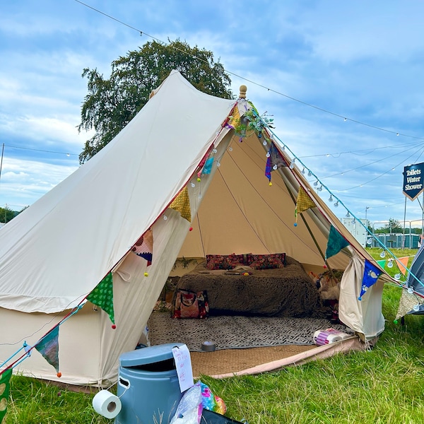 Very Long Bunting 7 Metres, Sari Bunting With Pompoms, Recycled Bunting ...