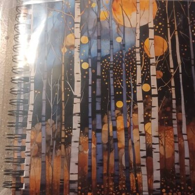 Whimsical Art Deco Night Sky Journal Gift for Her Hard Cover Dream ...