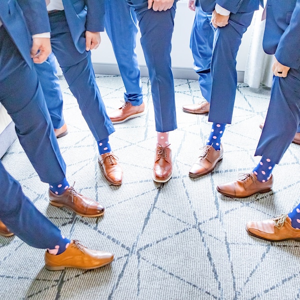 Groomsmen Socks for Wedding, Dress Socks for Groom, Best Men Socks ...