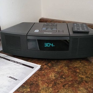 Bose Acoustic Wave Music System II W/ 5 Disc CD Changer Titanium Silver - Etsy