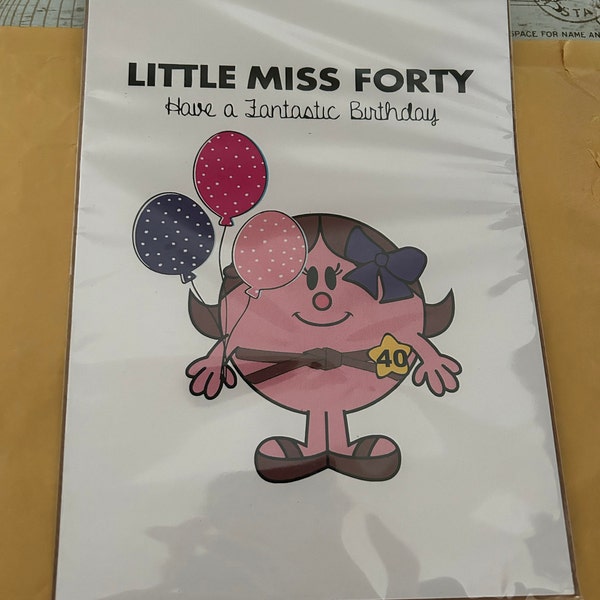 Cute 18th Birthday Card Little Miss 18 Sister Best Friend Funny Card ...