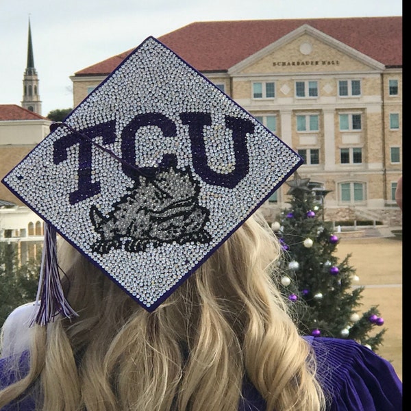 GRADUATION CAP Bedazzled in Crystals!!! - Etsy