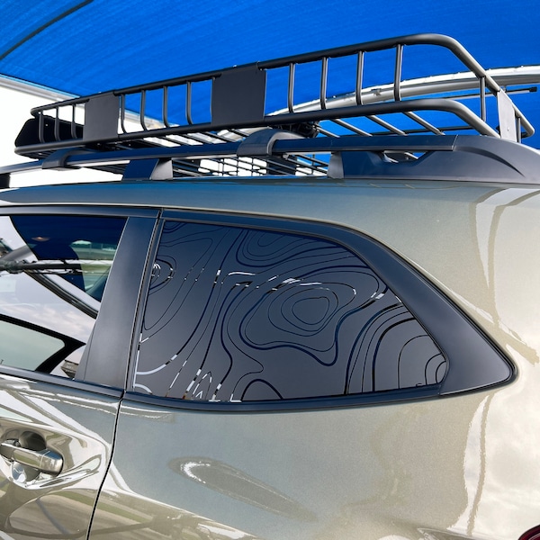 Custom Nature Trees & Ocean Vinyl Decal – Compatible With 2019–2026 ...