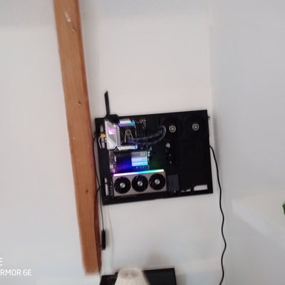 Wall Computer, Computer Wall Mount, Space Case, Open Case, Full ATX ...